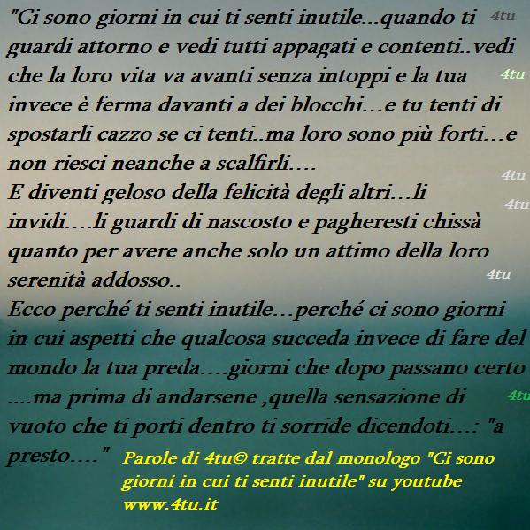 frasi – depressione – aforismi – immagini – canzoni – paura – tristezza ...